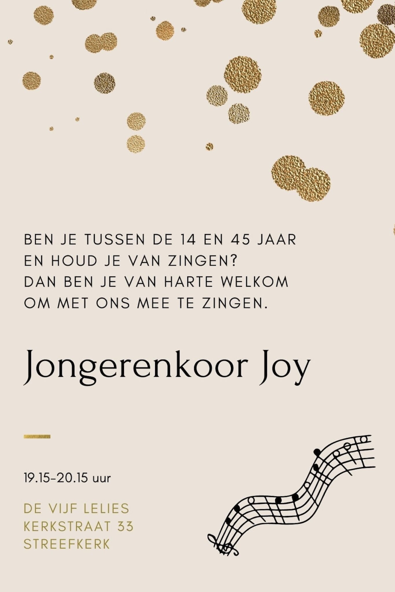 Joy – De Streefkerkse Koren